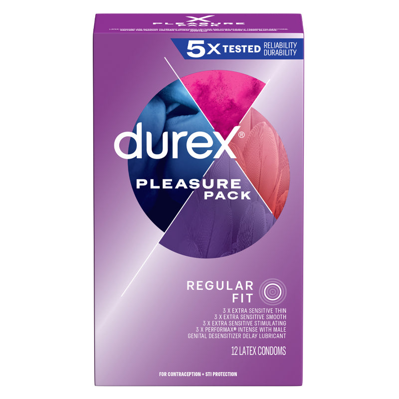 Shop Durex Pleasure Pack Condoms - Love Shop