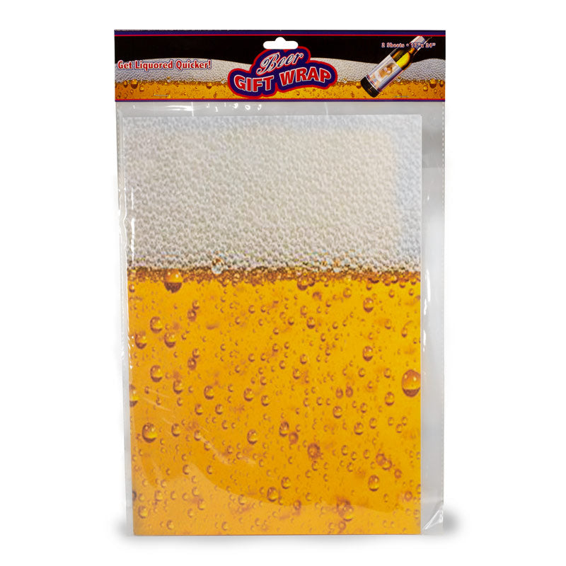 Shop Beer Gift Wrap - Love Shop